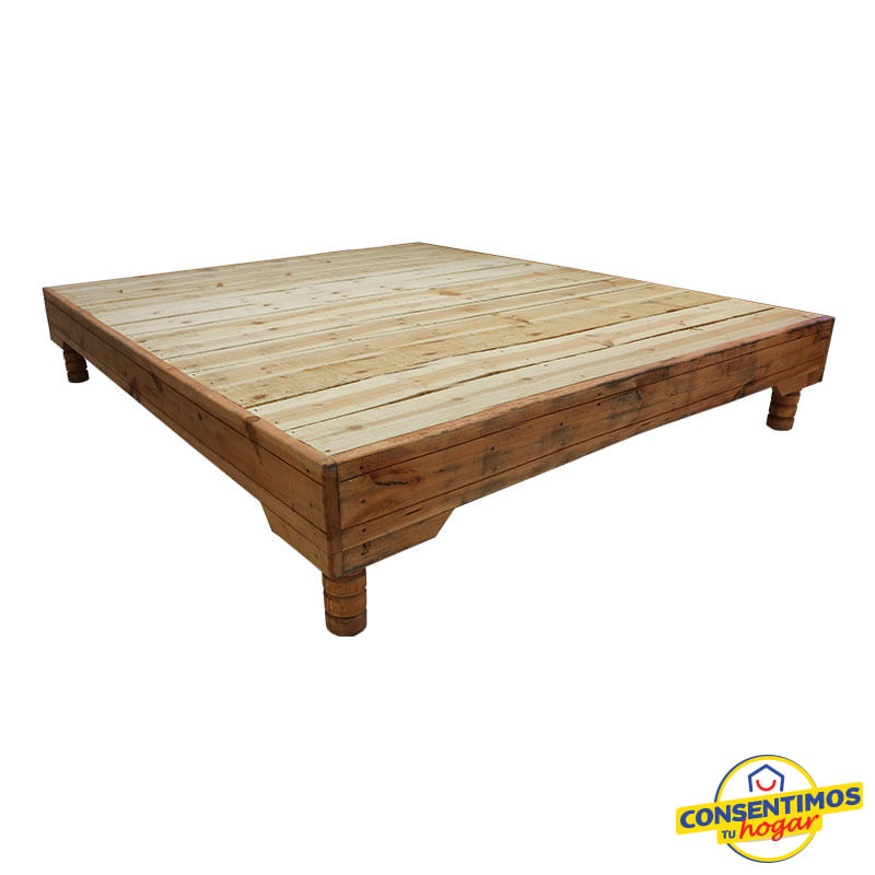 Base Ecco Queen Size - Maple - Villarreal Muebles