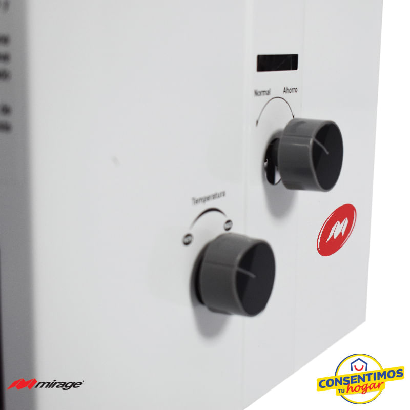 Boiler Mirage Flux Instantáneo MBF06EF 1 servicio Natural - Villarreal ...