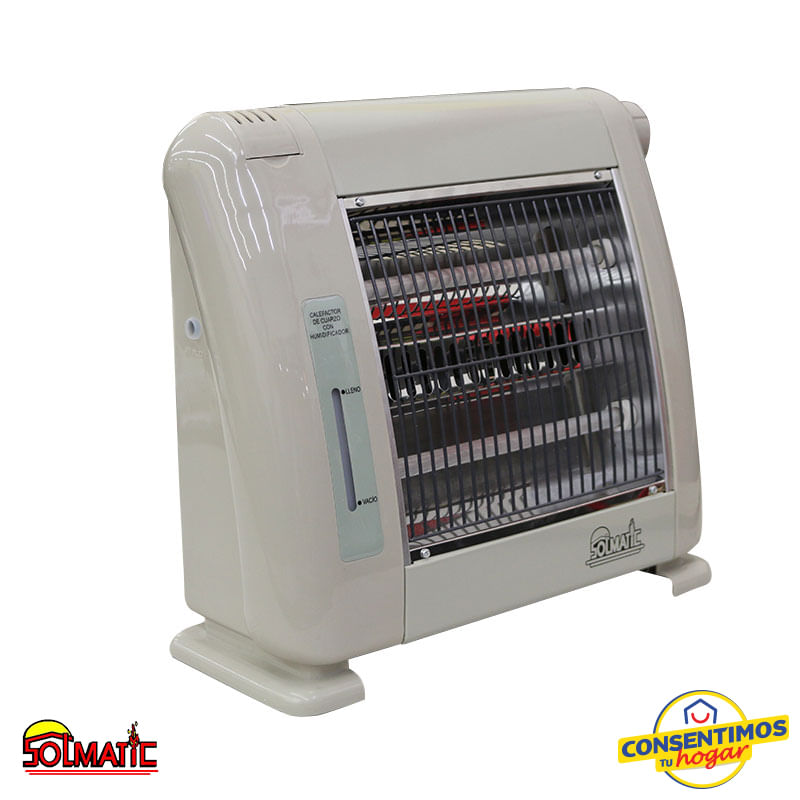 Calefactor Solmatic Eléctrico PS-8616 2 Halógenos - Villarreal Muebles