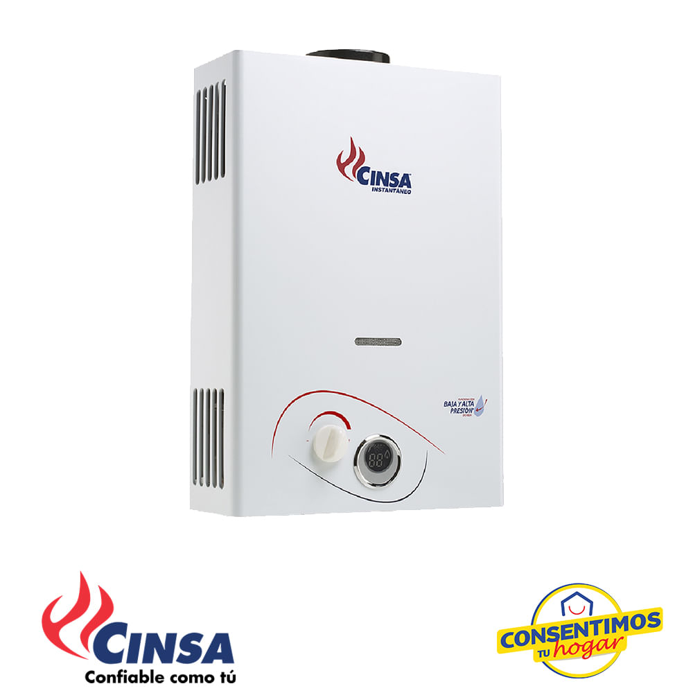 Boiler Cinsa Instantáneo CIN-06 6 litros Butano - Villarreal Muebles