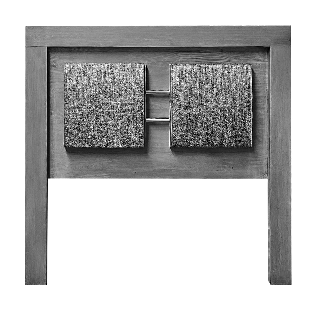 Recámara July Queen Size Gris - Villarreal Muebles