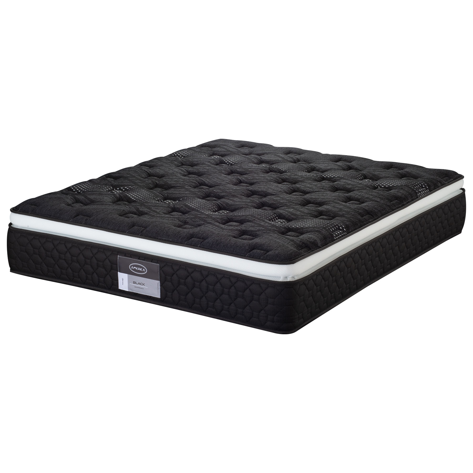 Colchón América Black Matrimonial - Villarreal Muebles