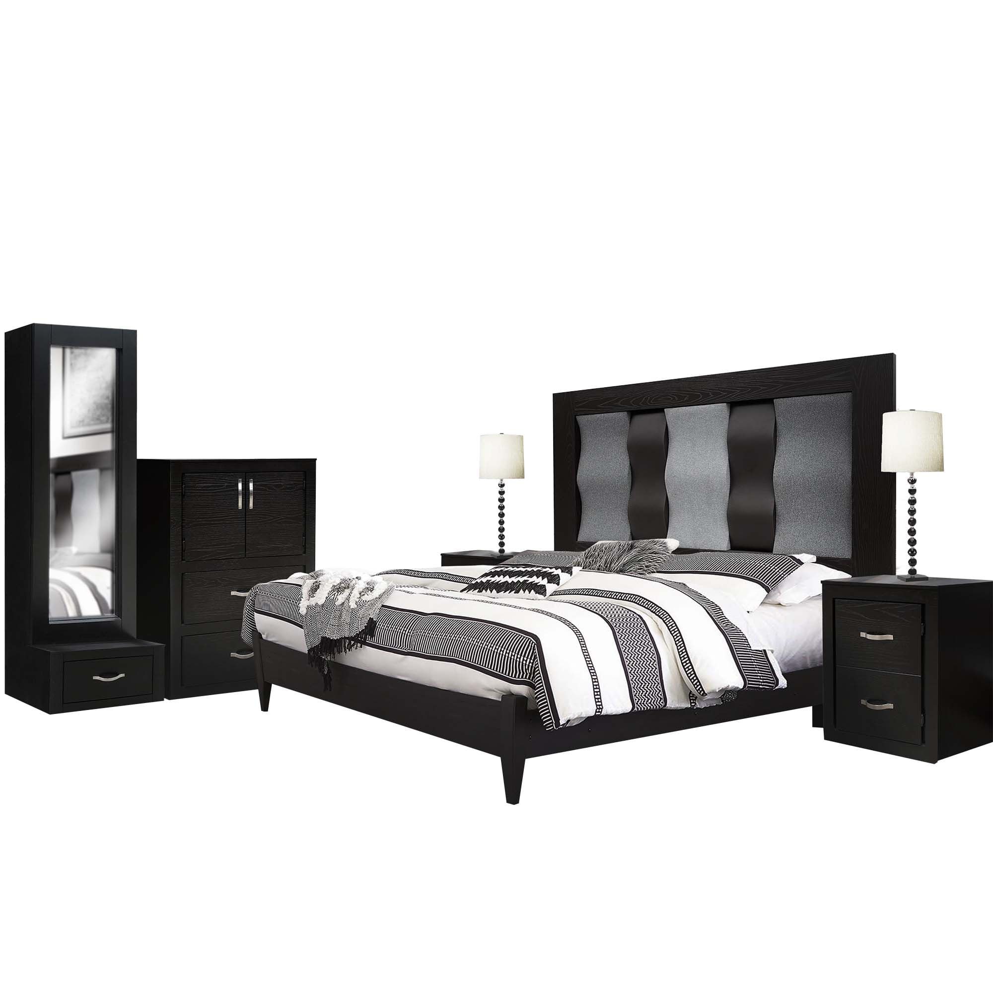 Recámara Elite Queen Size - Villarreal Muebles